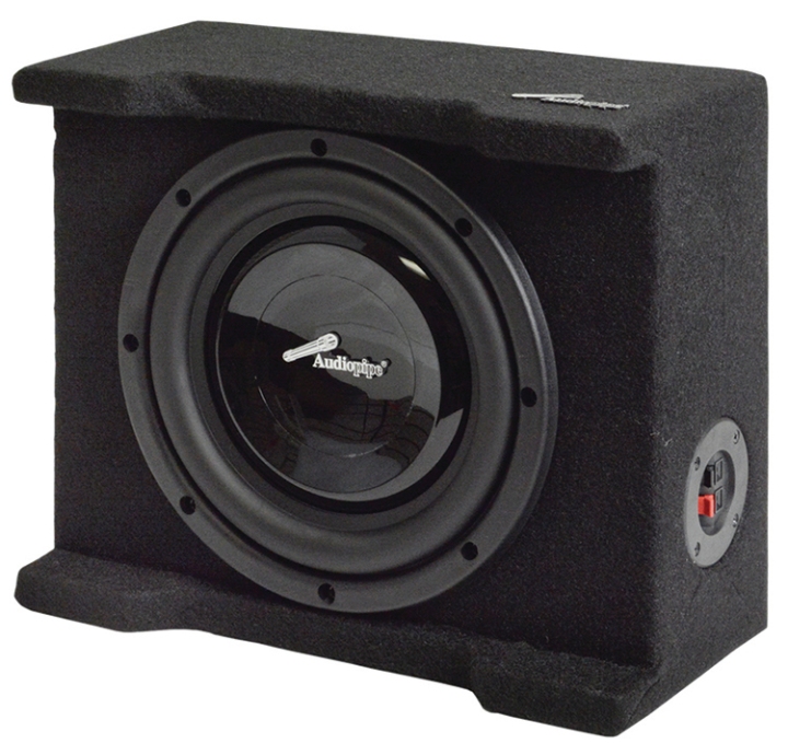 8 inch Shallow Mount Down Firing Sealed Bass Enclosure (APSB8BDF ...