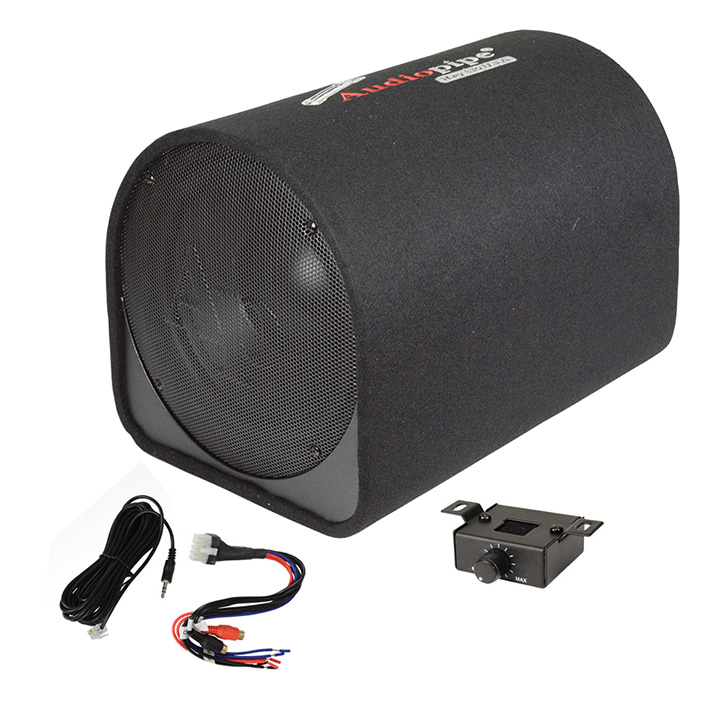 Audiopipe 12" Single ported bass tube enclosure600W APDX12A - Wholesale ...