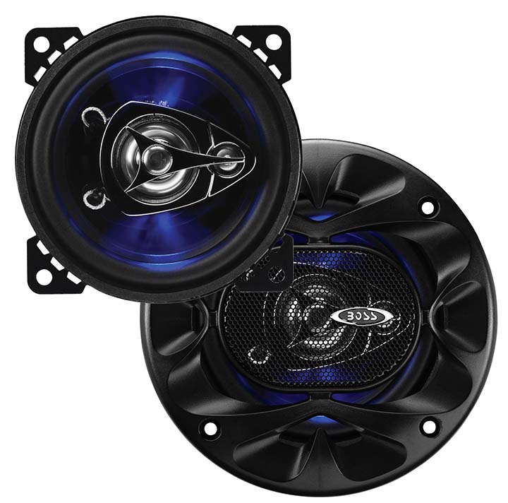 Boss 4" 3 Way Speaker 225W Max LED Illuminated BE423 - Wholesale ...
