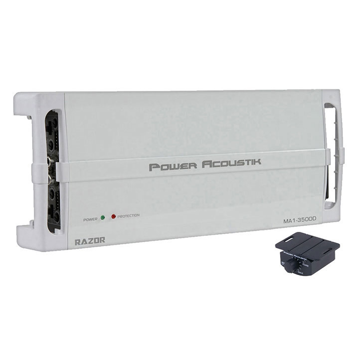 Power Acoustik Marine Class D Mono Amp 3500 Watts MAX MA13500D ...