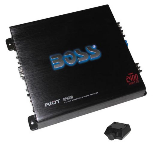 Boss Riot Class D Monoblock Amplifier 2400W Max R2400D - Wholesale ...