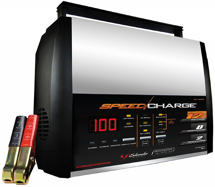 Schumacher 2/8/12 Amp Speed Charger/Maintainer/Tester SC1200A ...