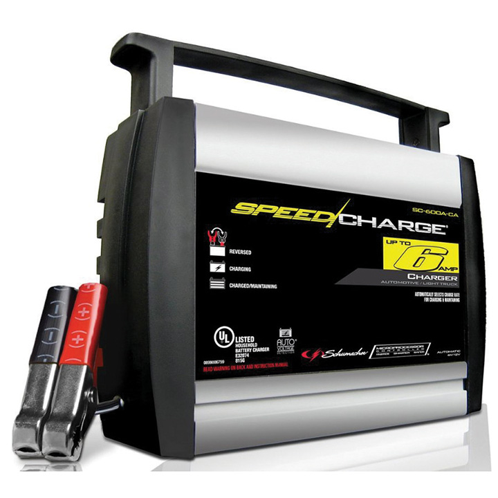 Schumacher 6 Amp Speed Charger Automatically Selects Charge Rate CEC ...